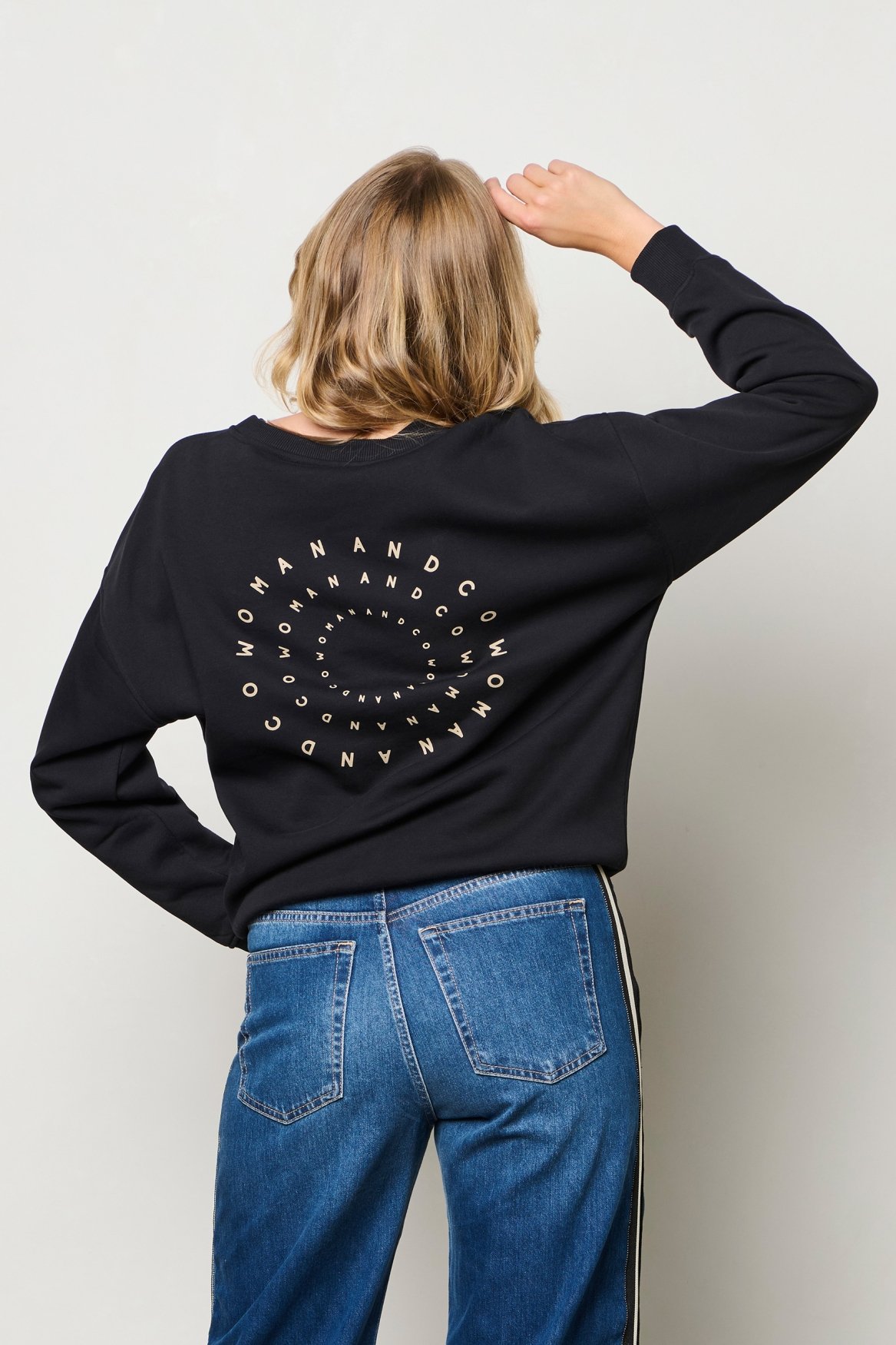 &Co Woman Silya Sweater - Black - car22